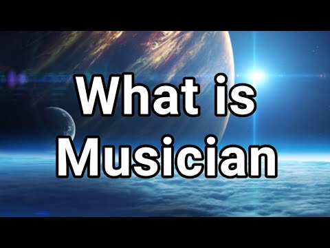 What is Musician. Urdu /English