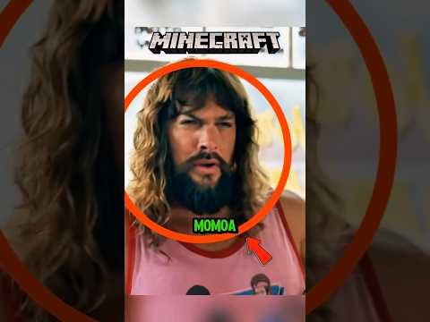 JASON MOMOA WASN'T GOING TO BE IN THE MINECRAFT MOVIE