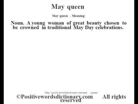 May queen definition | May queen meaning
