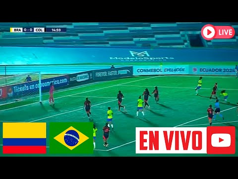 Colombia vs Brasil en vivo, Donde ver Colombia vs Brasil - Sudamericano Sub-17 Femenil 2025