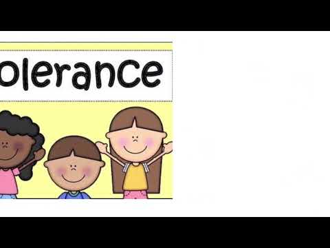 Tolerance - Character Building for first graders