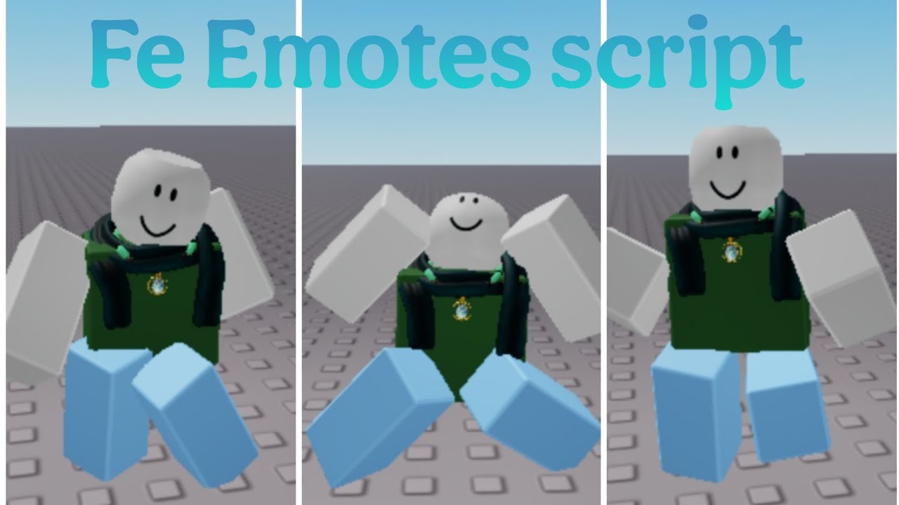 Fe Emote script | Ronix | Roblox | R6