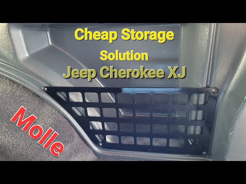 Rear Cubby Molle Panel - Jeep Cherokee XJ 84/01 #jeepxj