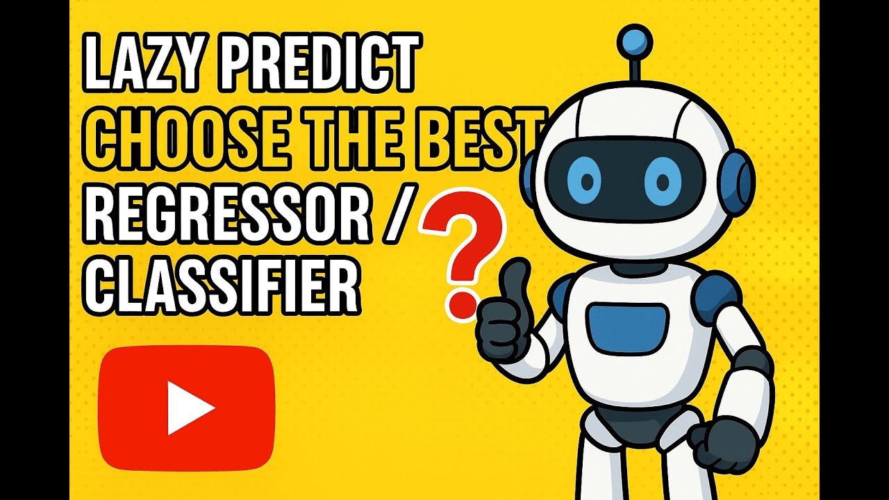 Auto Compare Machine Learning Models in Python with Lazy Predict | Which one to choose ?