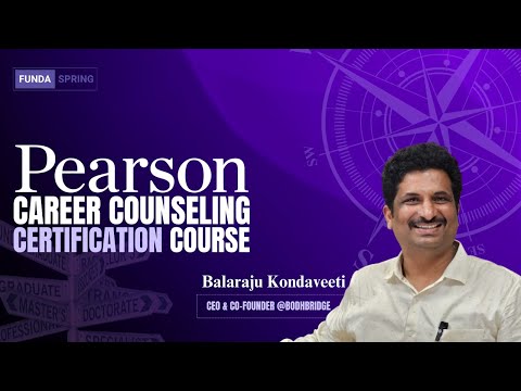 Pearson Career Counselling Certification Course | Fundaspring