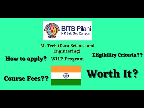BITS Pilani 🇮🇳 WILP M.Tech Data Science🔥 Course Analysis | Fees | Eligibility Criteria in English