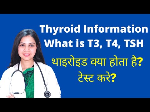 What is T3, T4, TSH? What is Hypothyroidism / Hyperthyroidism? Full Details of Thyroid Problem Test