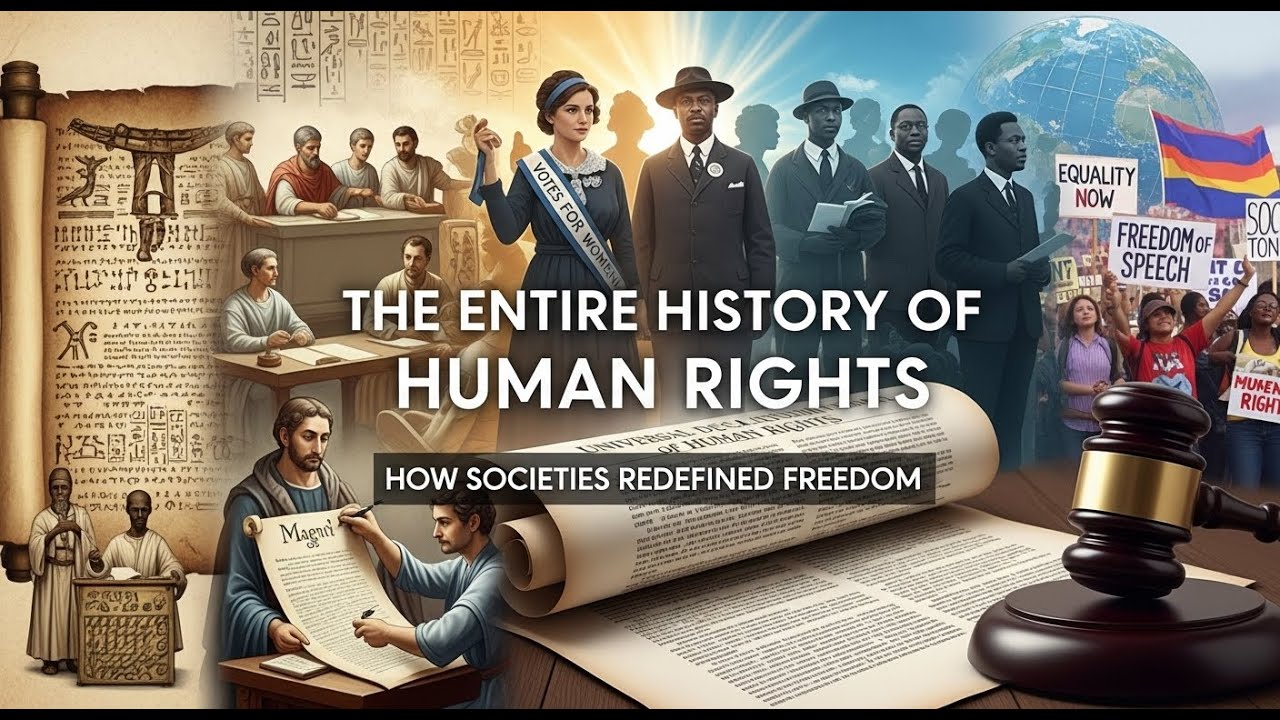 The Entire History of Human Rights – How Societies Redefined Freedom