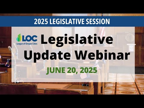 Legislative Update Webinar 6 20 25