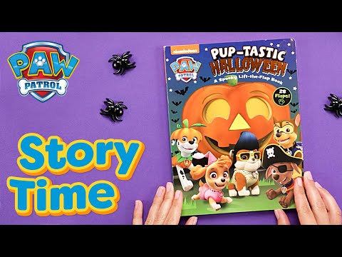 Pup-Tastic Halloween π | Reading with PAW Patrol | Cartoons for Kids