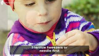 What To Do If Your Child Gets A Splinter Video