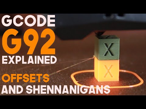 What is the G92 Command? And why do you need to know it for 3d printing? GCode Tutorials Episode 1