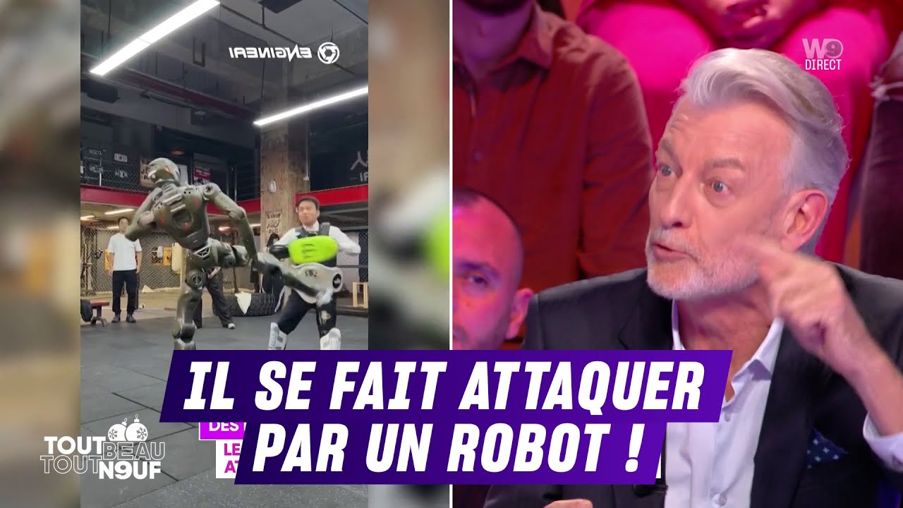 Gilles Verdez a peur du futur avec les robots et l'IA | TBT9