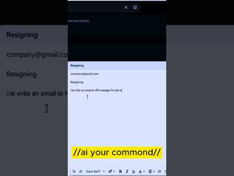 Professional Email Writing with AI Tool | Twolash.ai | #twoslash.ai #shorts #email