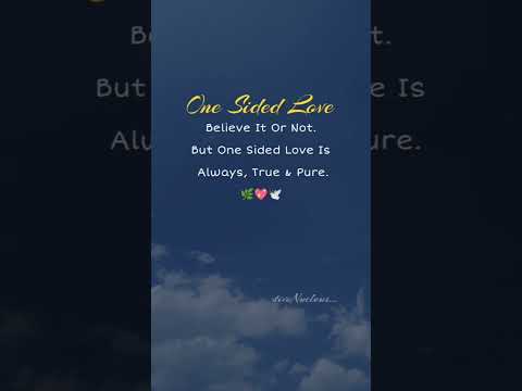 One Sided Love..🪷🤍 #quotes #love #shorts #life #motivonucleus #ytshorts
