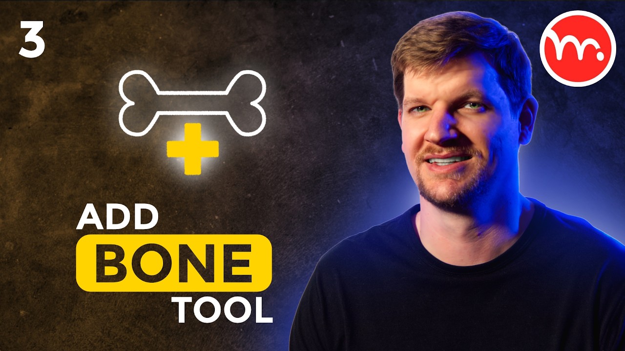 Add Bone Tool - The Complete Moho Animation Rigging Course