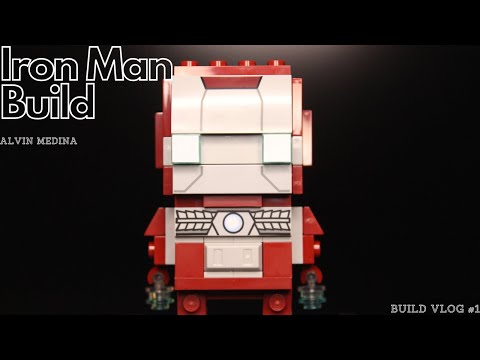 LEGO® Iron Man MK5 Figure Build | 40669 | Build Vlog # 1