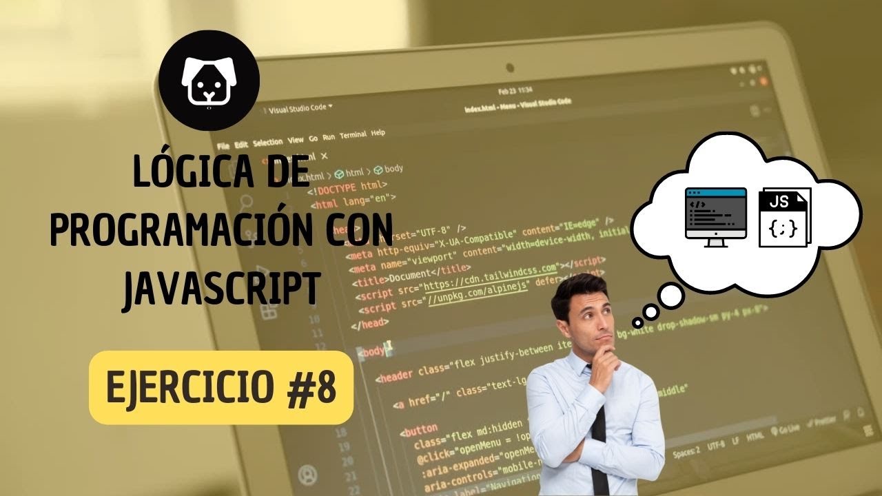 Lógica de programación con JavaScript - Ejercicio 8 #programming #javascript