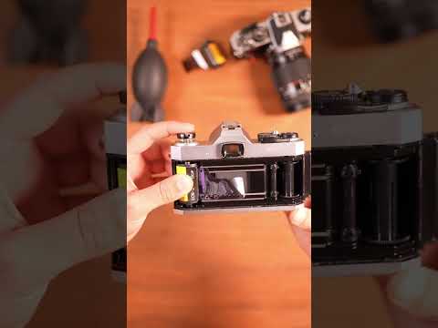 How To Load The Pentax K1000 #filmphotography #35mmfilmcamera