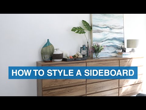 How to Style A Sideboard | MF Home TV