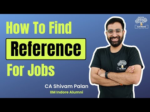 How To Find Reference For Jobs || How To Find Job