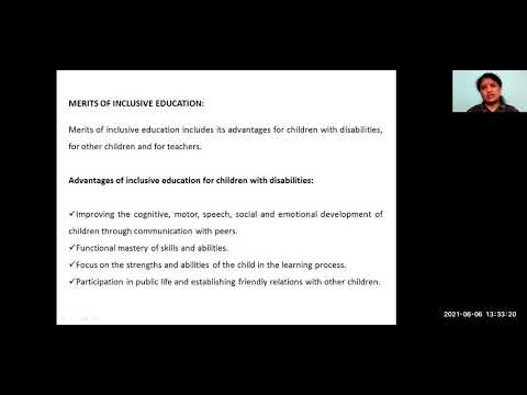 unit-4 session-12 Inclusive education: concept and importance; Merits and Demerits.
