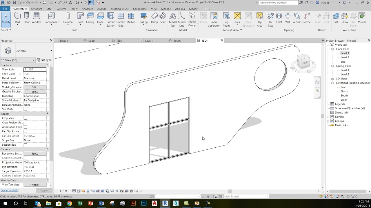 Custom Custom Curtain Wall Shapes