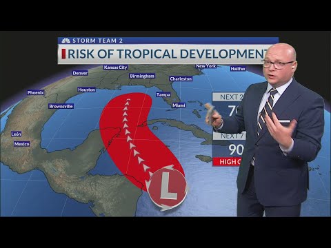 NHC monitoring risk for tropical development that could move into Gulf