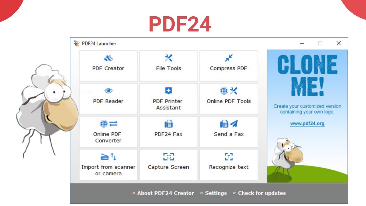 PDF24: Solutions for all PDF problems Review | How to use PDF24