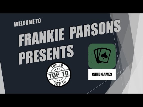 Top 10 - Card Games for the Single Player on PC.