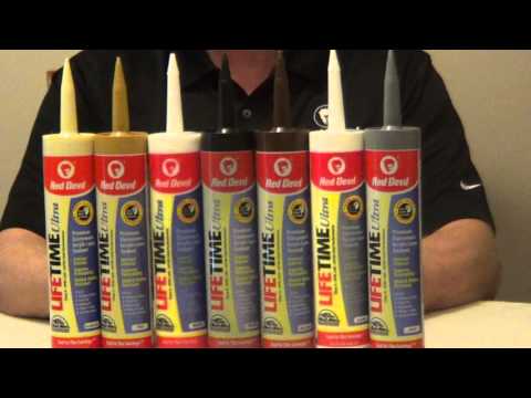 Red Devil Caulk - Lifetime Elastomeric Caulk