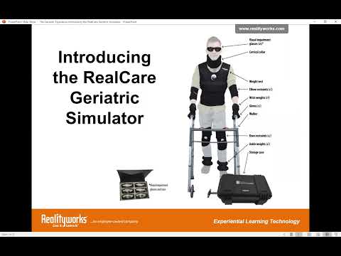 Using Geriatric Simulation to Teach Sensitivity