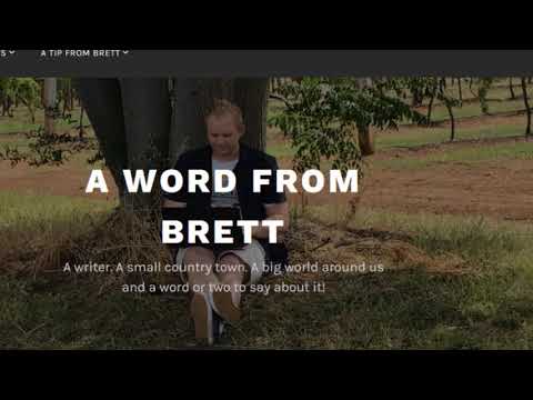 A Welcome Word from Brett!