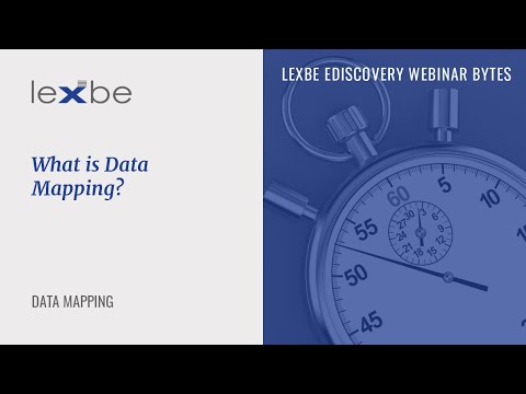 Webinar Bytes: What is Data Mapping?