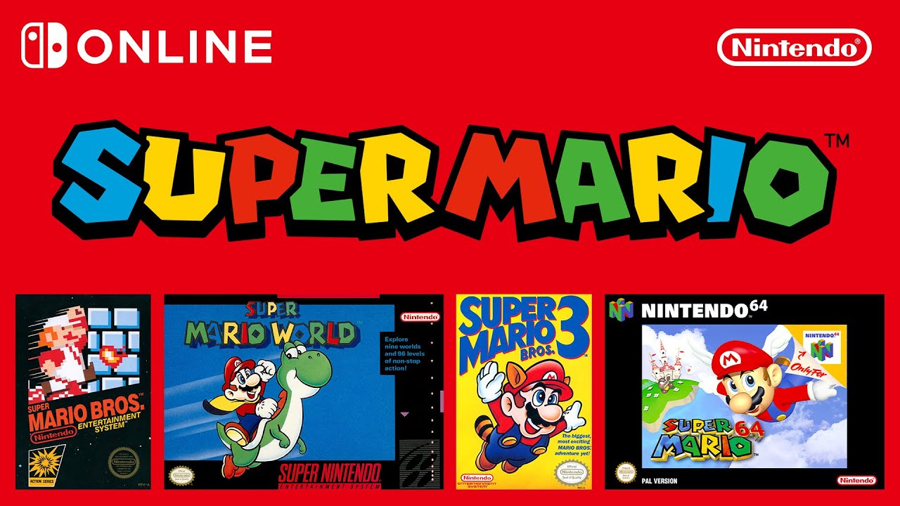 Join Mario in classic Nintendo games! (Nintendo Switch)