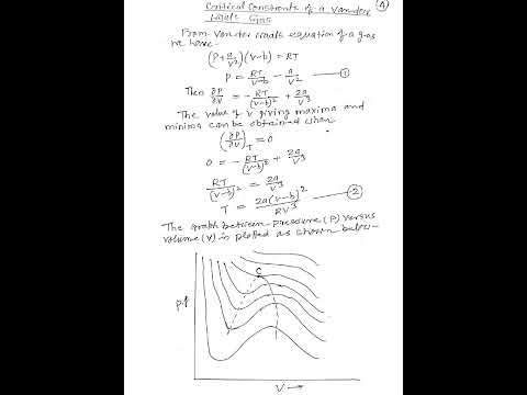 6) Kinetic Theory of Gases(KTG) Handwritten Notes | Vander Waal Equation | CC-06 | BSc Phy Sem 3