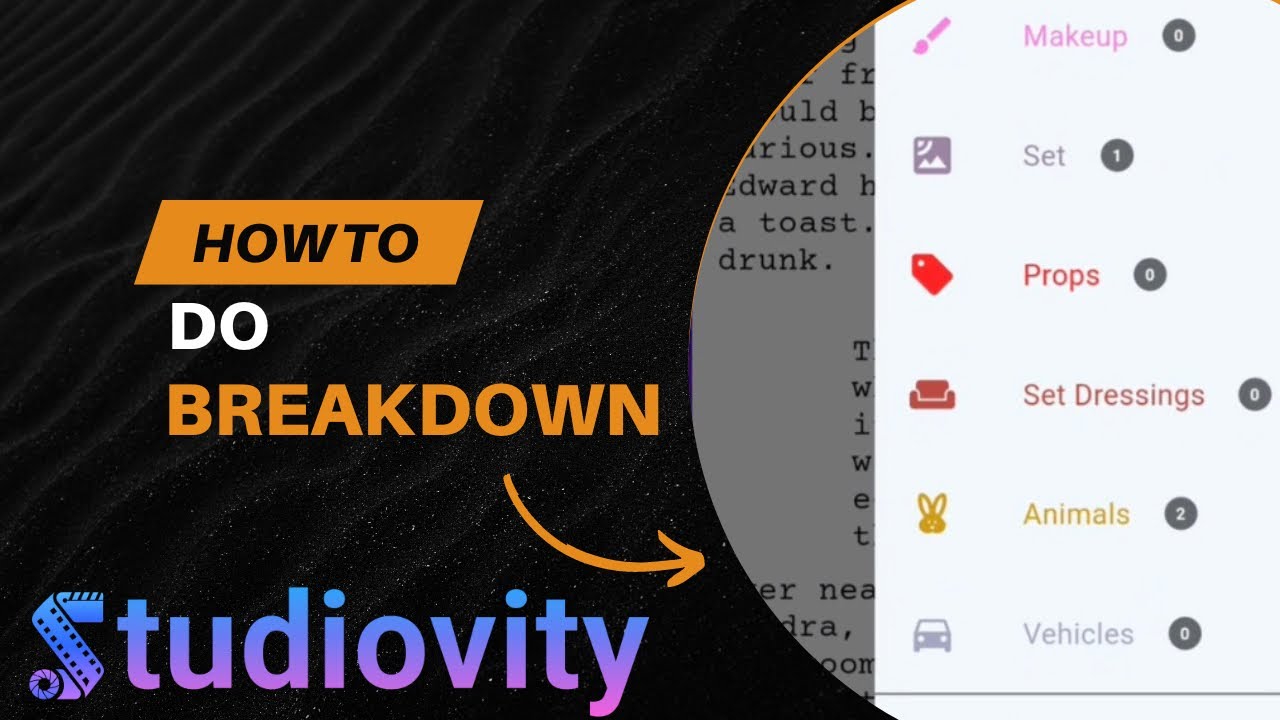 Introducing Ai Script Breakdown: Ultimate Film Breakdown Companion! #preproduction #scriptbreakdown