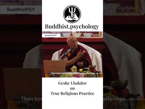Meaning of True Religious practice