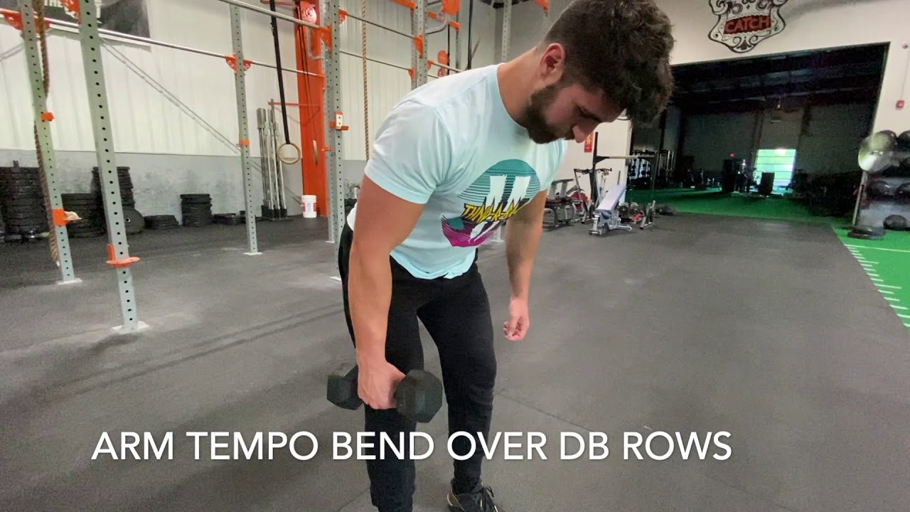 Arm Tempo Bent-Over DB Rows
