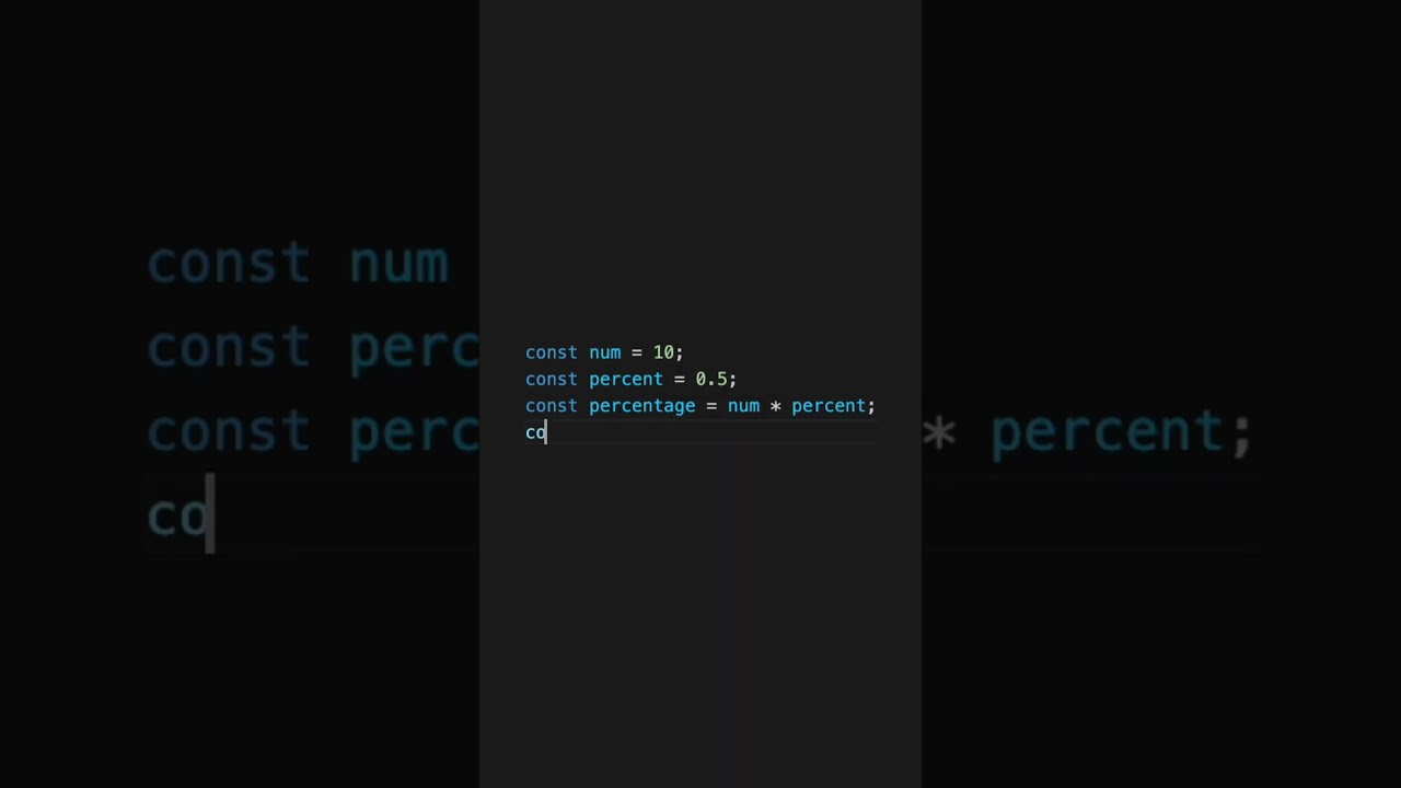 How to use JavaScript to calculate the percentage of a number!