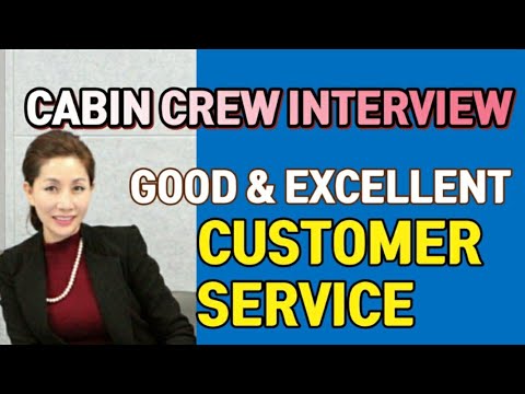 [Kelly쌤]Cabin Crew Interview"What is excellent customer service?"definition of good customer service
