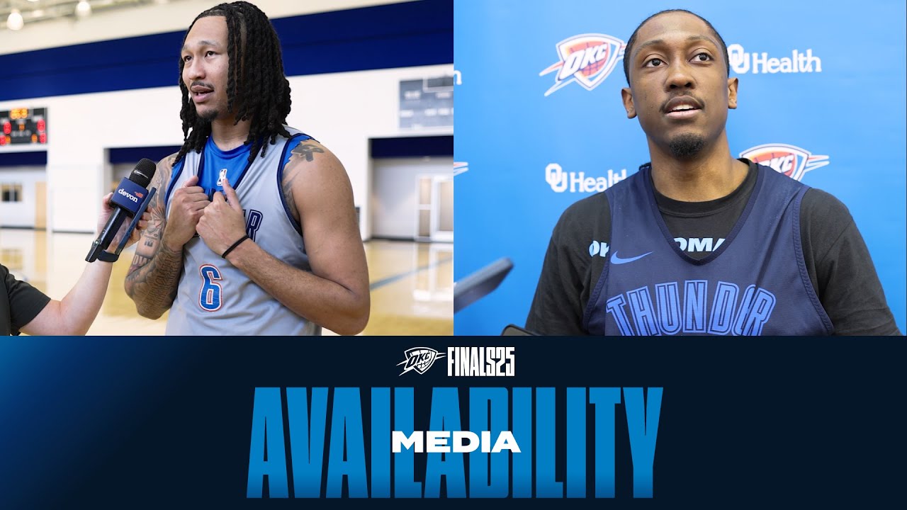Shootaround Media + One on One with Jaylin Williams | June 5, 2025 | NBA Finals | OKC Thunder