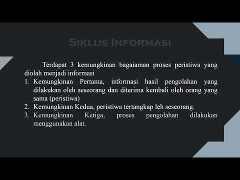 Konsep Data dan Informasi