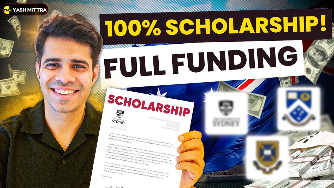 Australian universities offering 100% funding to international students