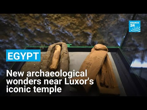 Egypt unveils new archaeological wonders near Luxor's iconic temple of Queen Hatshepsut