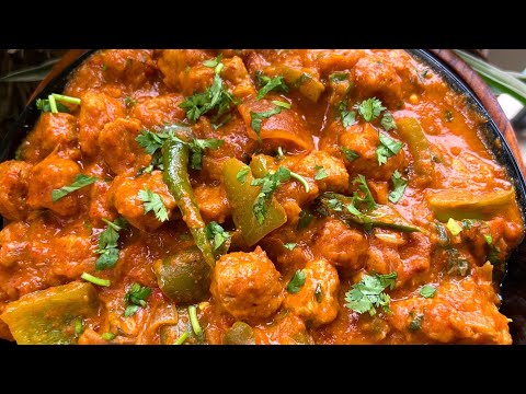 Soya Tikka Masala | Soya Masala | Soya Curry | Soya Nuggets Recipe #easyrecipe