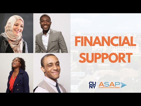 CUNY ASAP - FINANCIAL SUPPORT