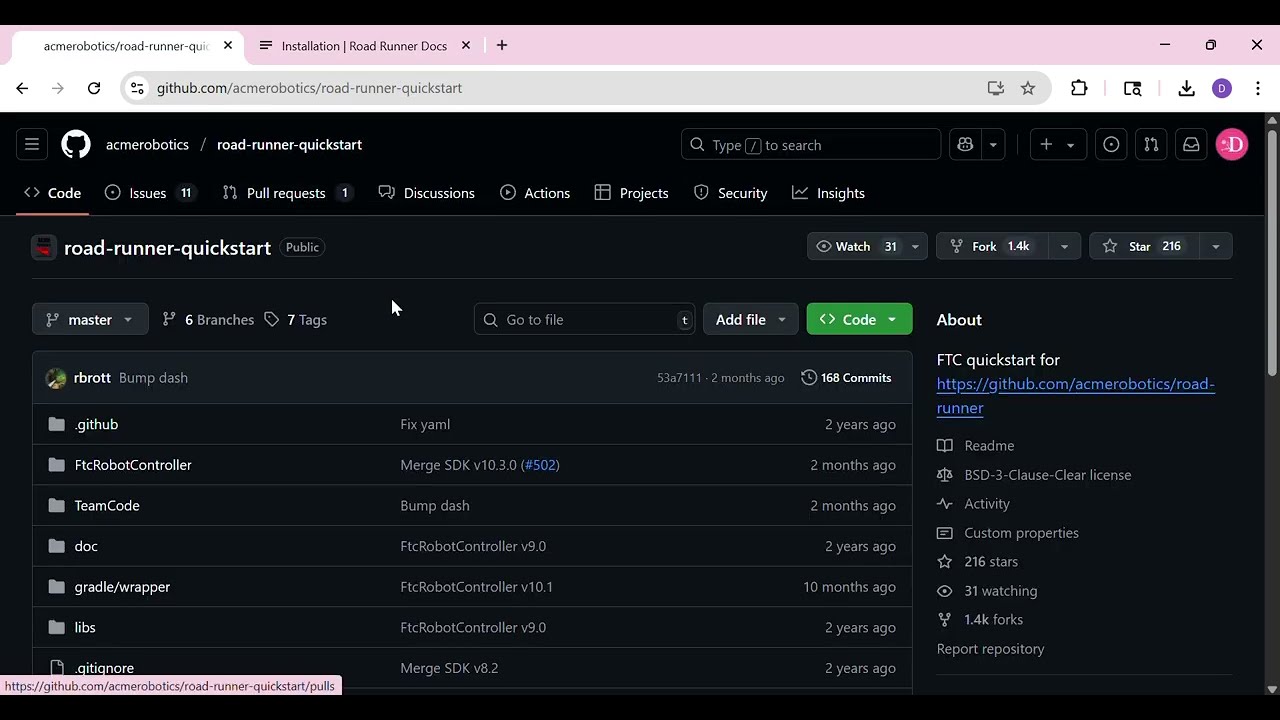 Road Runner Installation FTC
