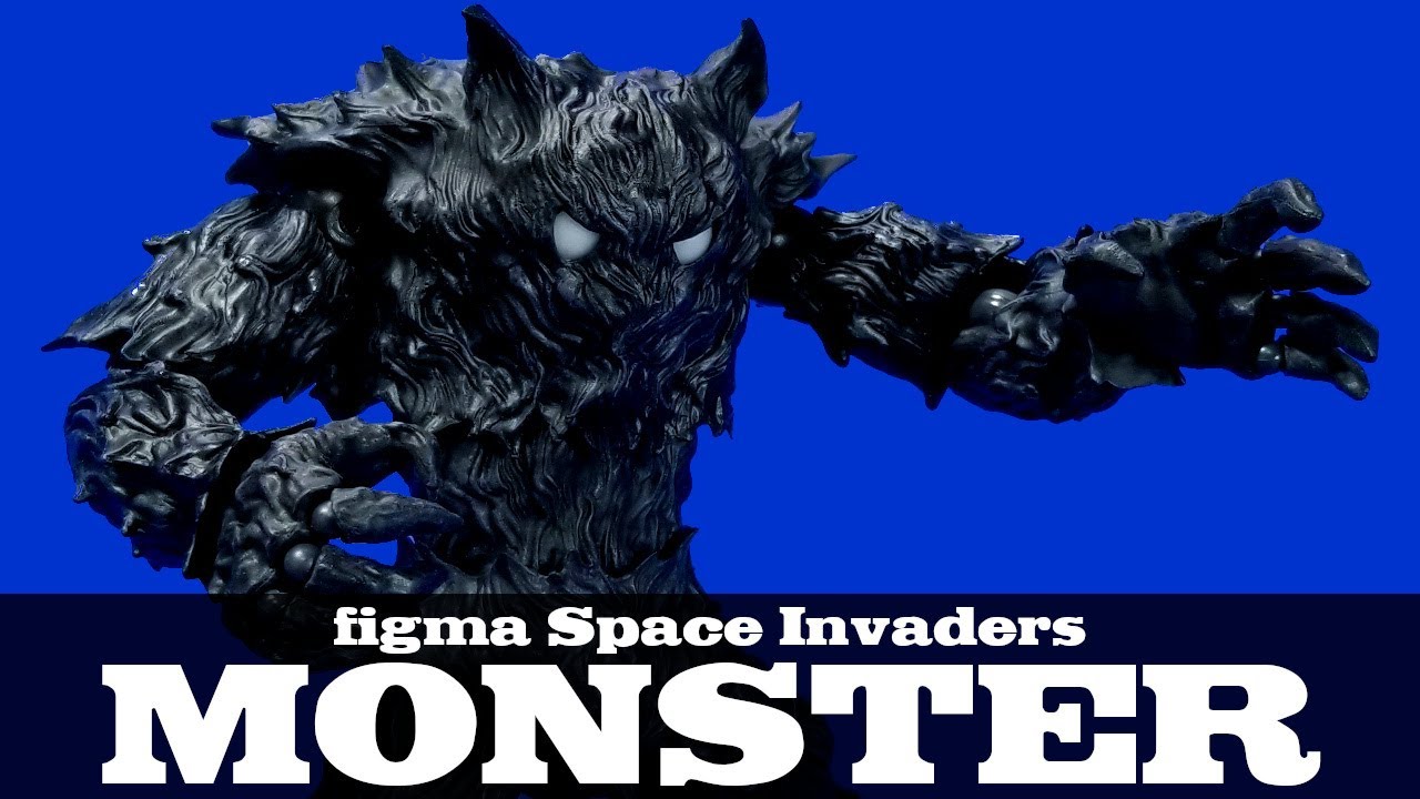 figma Space Invaders Monster Max Factory Taito SP-125 Action Figure Review