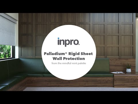 Rigid protection but flexible style: Palladium Rigid Sheet Wall Protection
